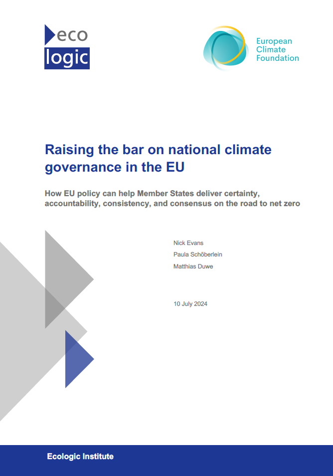 Report | Ecologic Institute